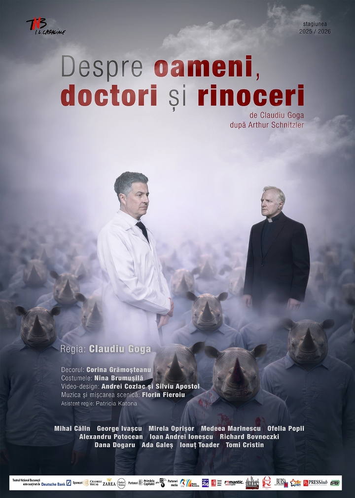 Premieră la TNB : DESPRE OAMENI, DOCTORI SI RINOCERI- un spectacol ...